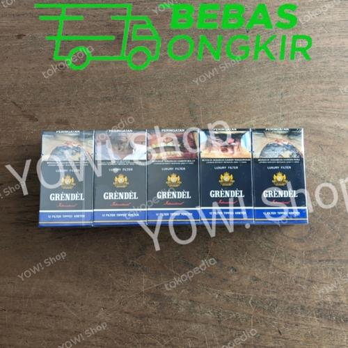 Jual Rokok Grendel Biru Filter isi 12 batang | BEBAS ONGKIR - 5 pack ...