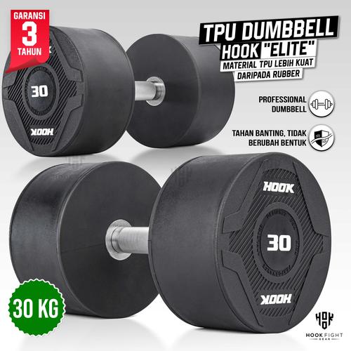 Jual Dumbbell Hook 30 kg Alat Fitnes Home Gym Dumble Barble Angkat ...