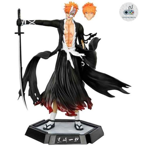 Jual Mainan Action Figure Bleach Kurosaki Ichigo Hollow x Bankai Mask 2 ...