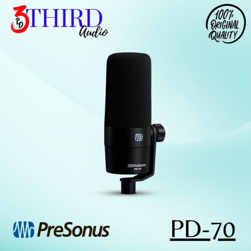 Jual Presonus PD-70 Dynamic Broadcast Microphone PD70 Original - Jakarta Pusat - Third Audio ...