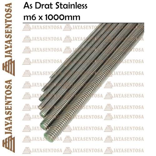 Jual As Drat Stainless 3/4 INCHI T10 x 1 Meter / LONG DRAT DRAT KASAR ...