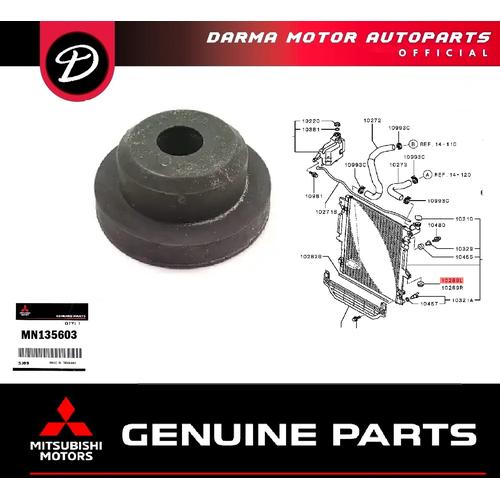 Jual Insulator Karet Support Tahanan Radiator MItsubishi Pajero Sport ...