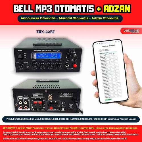Jual Auto Tartil & BEL SEKOLAH PONDOK ANNOUNCER JAM SHOLAT PLUS ...