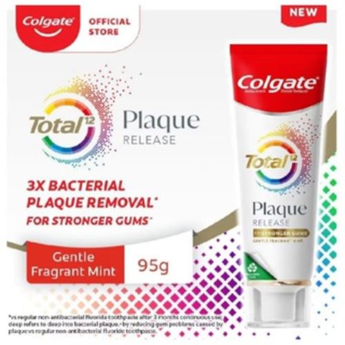 Jual Colgate Total 12 Plaque Release For Stronger Gums Gentle Fragrant ...