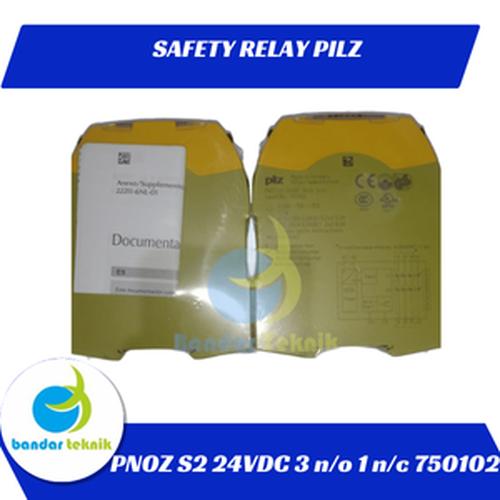 Jual Safety Relay PILZ PNOZ S2 24VDC 3 n/o 1 n/c 750102 - Kab. Bogor ...