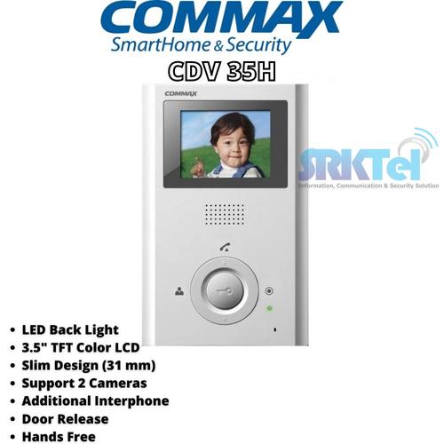 Jual LCD Color Commax Intercom Video CDV 35H - Kota Serang - SRKTel ...