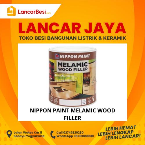 Jual CAT NIPPON PAINT MELAMIC WOOD FILLER/CAT KAYU/WOOD REFINISH - 5L ...