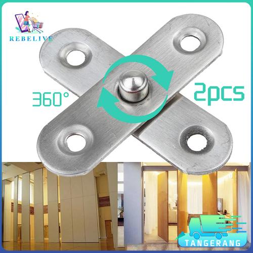 Jual 2pcs Engsel Pivot Jendela 360° Rotatable Engsel Pivot Putar ...
