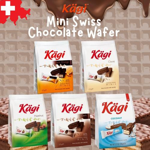 Jual KAGI Mini Swiss Chocolate Wafer Speciality 1 Pouch - hazelnut ...