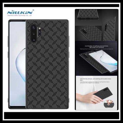 Jual Samsung Galaxy Note 10+ Plus Nillkin Synthetic Fiber Plaid Original Hard Case Casing Cover ...