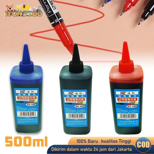 Jual Tinta Spidol Permanen Refill Tinta Spidol Permanent Tinta Spidol ...