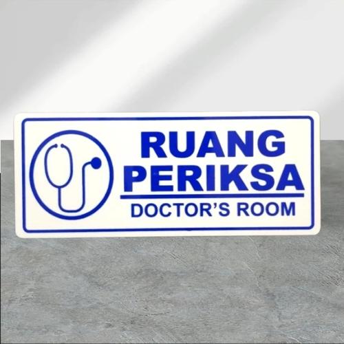 Jual Akrilik sign board RUANG PERIKSA 22×9cm - Kota Tangerang ...