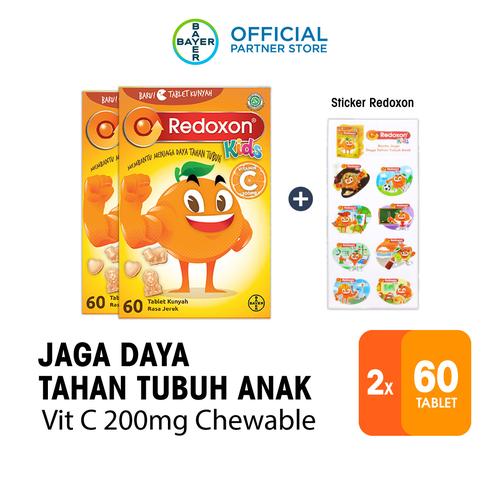 Promo Redoxon Kids Vitamin C, D, dan Zinc Rasa Jeruk Untuk Jaga Daya ...