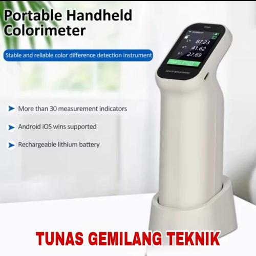 Jual Colorimeter Color Meter RGB CIE Pembaca Warna DS-200 Reader DS200 ...