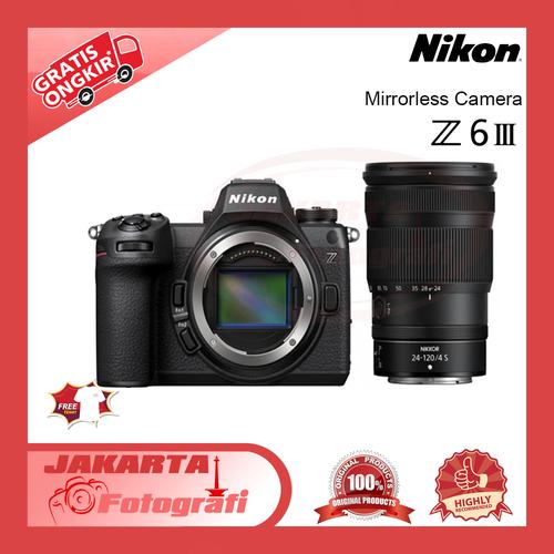 Promo Nikon Z6 III kit 24-120mm f4 S Mirrorless Camera Nikon Z6III Nikon Z 6 Mark III Kit 24-120 ...