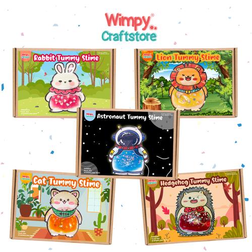 Jual Wimpy DIY KIT Tummy Slime Animal On The Go Astronaut Kerajinan ...