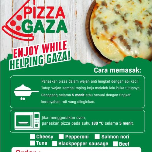 Jual pizza Gaza frozen ukuran Medium - Pepperoni - Kota Depok ...