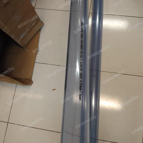 Jual Pipa PVC Transparan 2 " inchi - Pipa PVC Clear Bening 3 Meter ...
