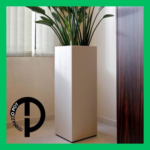 Jual pot bunga kotak tinggi outdoor - Kota Depok - Terrazzo Pot | Tokopedia