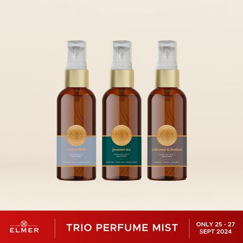 Jual Trio Perfume Mist | Perfume Mist | ELMER - Pear,Cot,Wood - Kab ...
