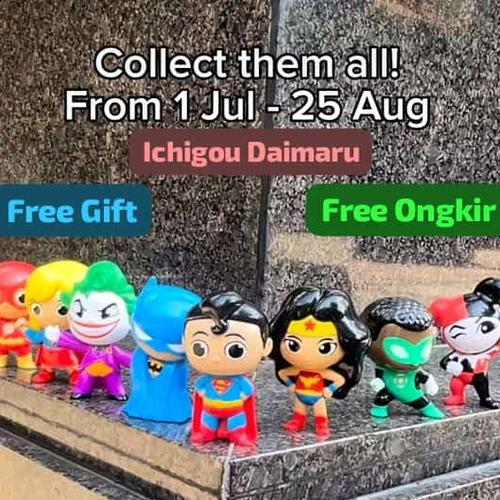 Jual Burger King Dc Justice League Batman Supermn Joker Flash Supergirl