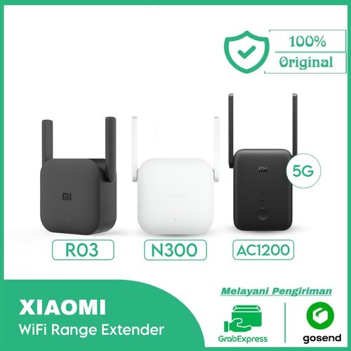 Jual Xiaomi Mi WiFi Range Extender AC1200 5G / Pro Version R03 / N300 ...