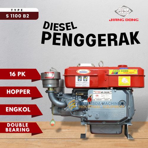 Jual mesin penggerak engine 16 Pk Jiangdong Hopper S1100 diesel 16HP - S 195 B2 (12HP) - Kota ...