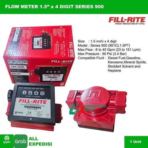 Jual fill-rite flow meter 1,5 inchi 4 digit LOGO TUTHILL/fillrite ...