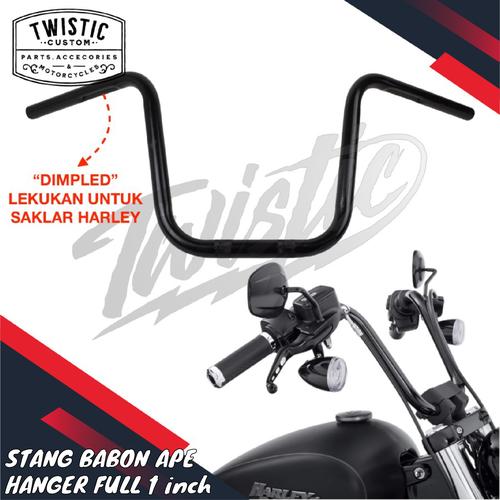 Jual Stang Babon Ape Hanger Tinggi Motor Harley Sportster Softail Dyna ...