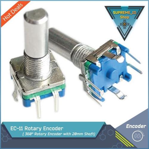 Jual NEW EC11 EC-11 Rotary Encoder / Digital Potentiometer 5-pin Sensor ...