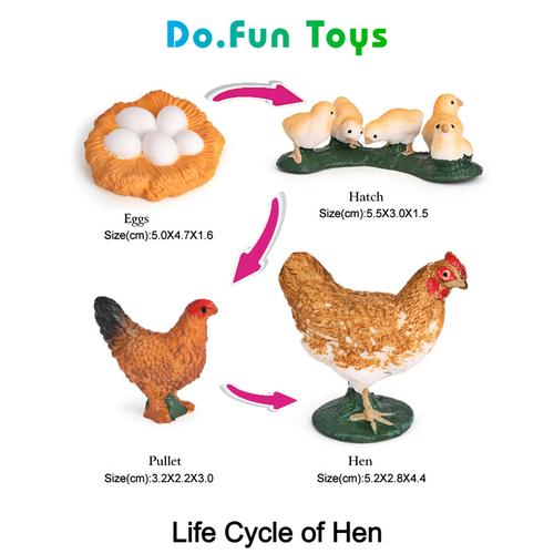 Jual Animal Figure Life Cycle of Hen / Siklus Hidup Ayam - Jakarta ...