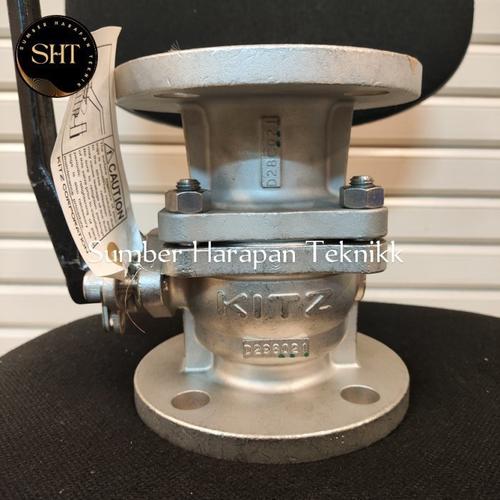Jual Ball Valve KITZ Stainless SS304 JIS 10K 2" Inch / Stop Kran DN50 - Jakarta Barat - Sumber ...