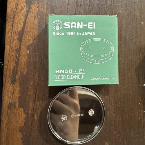 Jual Clean out SAN EI HN 58 HN58 2" INCH JAPAN QUALITY FLOOR CLEANOUT TUTUP PIPA CHROME ...