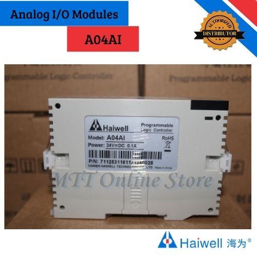 Jual A04AI Haiwell Expand PLC Analog Input 4 channel - Kota Surabaya ...