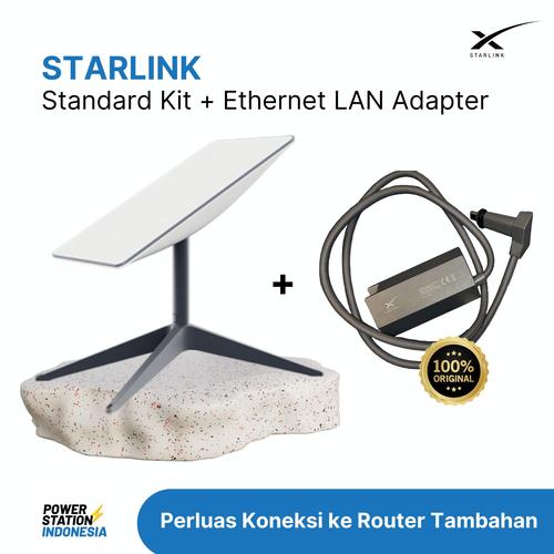 Jual Starlink Standard Internet Kit Satellite Antenna & WiFi Router Kit ...