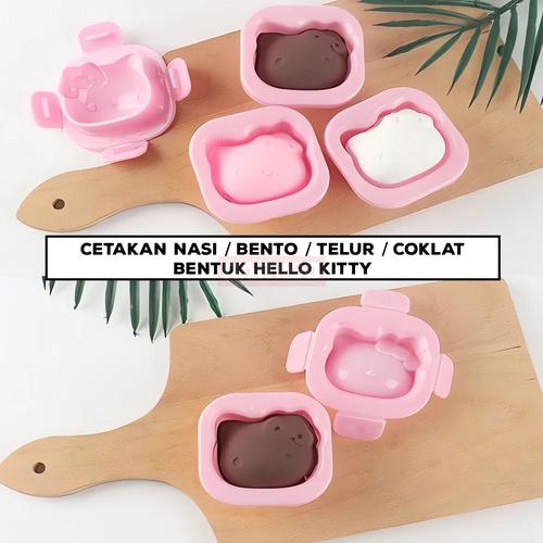 Jual Cetakan Telur atau Nasi bentuk Hello Kitty Rice Egg Mold Bento ...