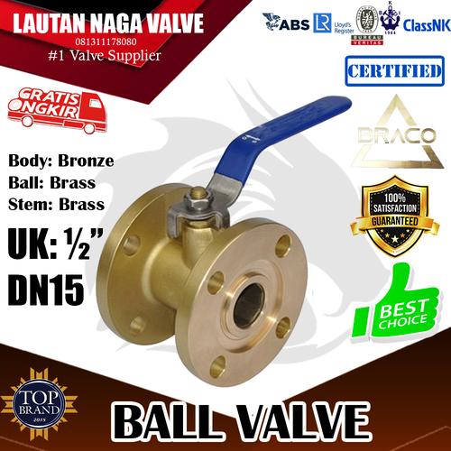 Jual BALL VALVE BRONZE 5K DN15 SIZE 1/2" - Jakarta Barat - Lautan Naga ...