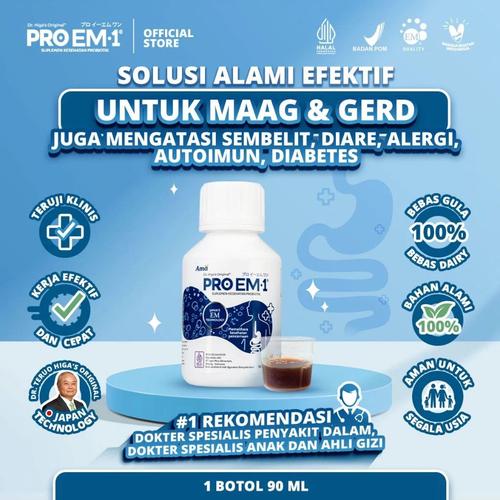 Jual Pro EM 1 / proem1 - Probiotic supplement - suplemen probiotik anak ...