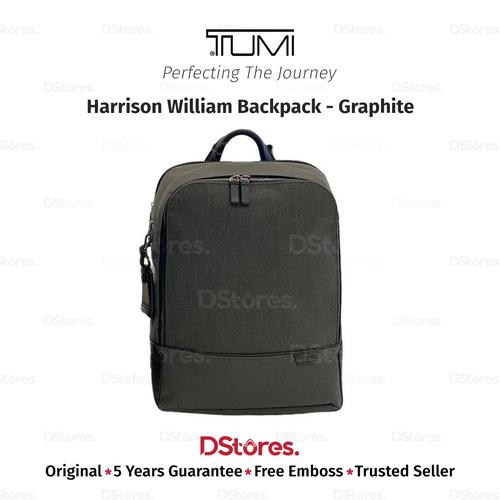 Promo TUM I Tas Ransel Harrison William Backpack - Graphite - Jakarta ...