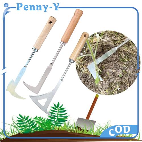 Jual 30cm Arit Pemotong Rumput Stainless Sabit Arit Rumput Gagang Kayu ...