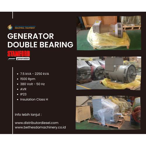 Jual Mesin Generator Genset 3 Phase Double Bearing 27.5 kVA 22 kW ...