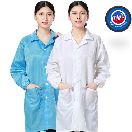 Jual Baju Anti static Clean Room Jas lab Gown + Topi - Baju&Celana XL ...