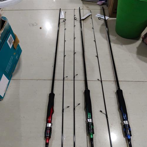 Jual joran shikari warriors ul 2 6 lb ultralight ul solid carbon - Biru ...