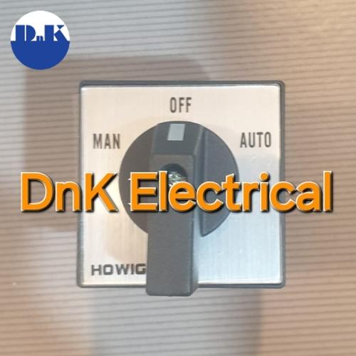 Jual MOA/AOM Selector Switch 2 Pole Merk HOWIG type HS2AM - Jakarta ...