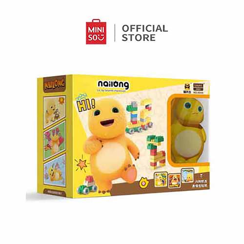 Jual MINISO X Nailong Collection Tyrannosaurus Rex Building Blocks ...