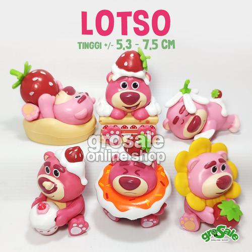 Jual Lotso Strawberry Pink Bear Figure Toy Story Hobi Bakat Beruang ...