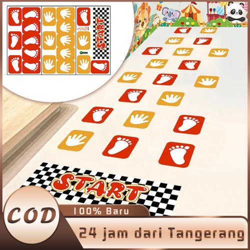 Jual Stiker Vinyl Lantai Kaki Anak Waterproof Floor Sticker Kaki - Kota ...