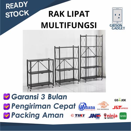 Jual Rak Susun Dapur Multi-Fungsi Metal Storage Rak Penyimpanan Rak ...
