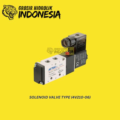 Jual 4V210-06 SOLENOID VALVE AIRTAC 4V210-06 AC220/AC110/DC24/DC12 - AC ...