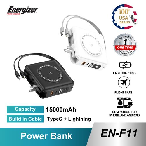 Jual Energizer EN-F11 Power Bank 15000mAh Multi Function Fast Charging ...